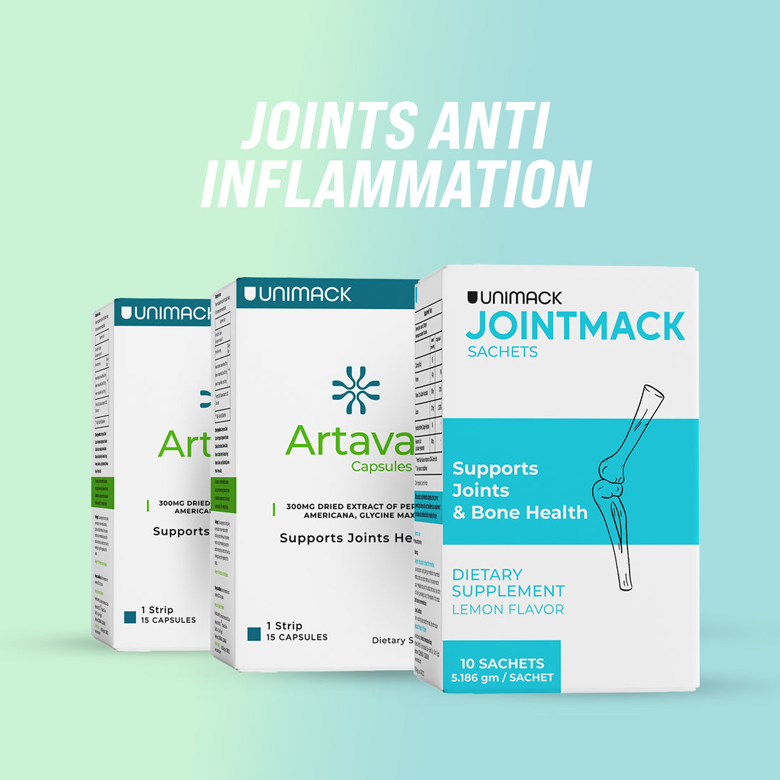 Joints Anti Inflammation Bundle (2 Artava + 1 Jointmack) – Unimack